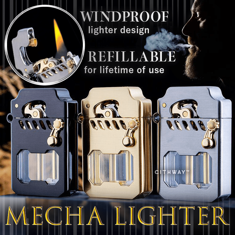 Cithway™ All-Weather Portable Rocker Arm Mecha Lighter – jammypicky