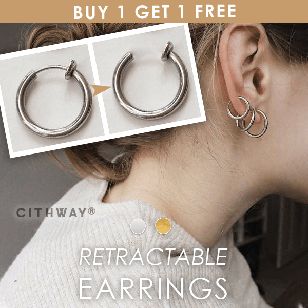 Cithway® Retractable Earrings (BUY 1 GET 1 FREE) – jammypicky