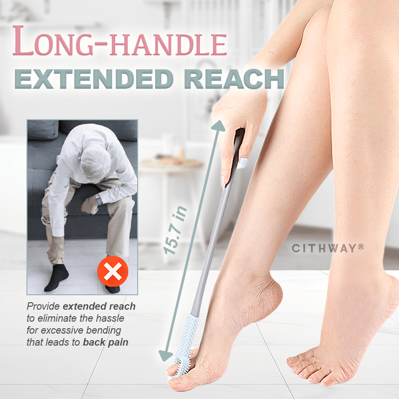 Cithway® Easy-Reach Deep Cleaning Foot Brush – jammypicky