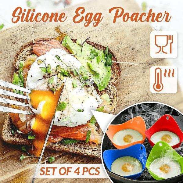 Easy Silicone Egg Poacher (Set of 4) – jammypicky